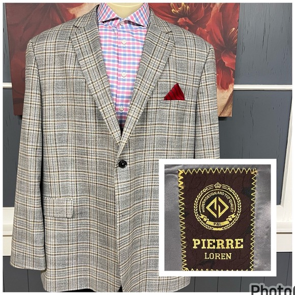 Pierre Loren | Suits & Blazers | Pierre Loren Blazer Sport Jacket Men ...